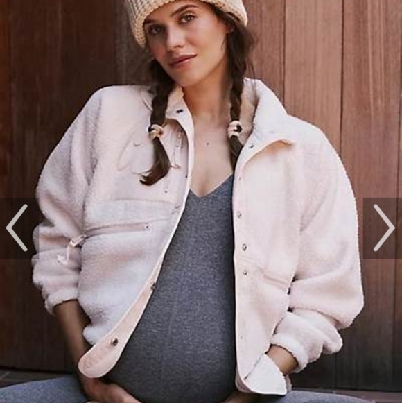 Hatch | Jackets & Coats | Free People X Hatch Cream Jacket L | Poshmark
